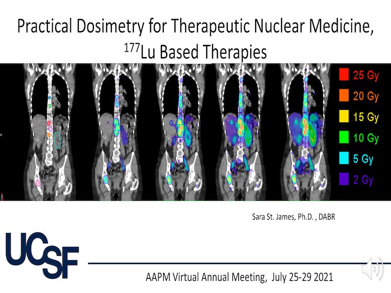 AAPM VL-Nuclear Medicine Dosimetry in Imaging and Therapy